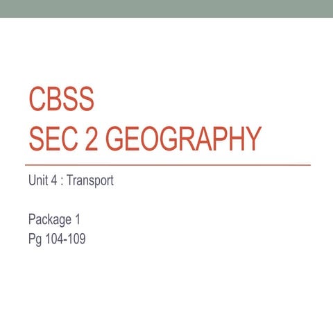 Unit 4 package 1 | PPT