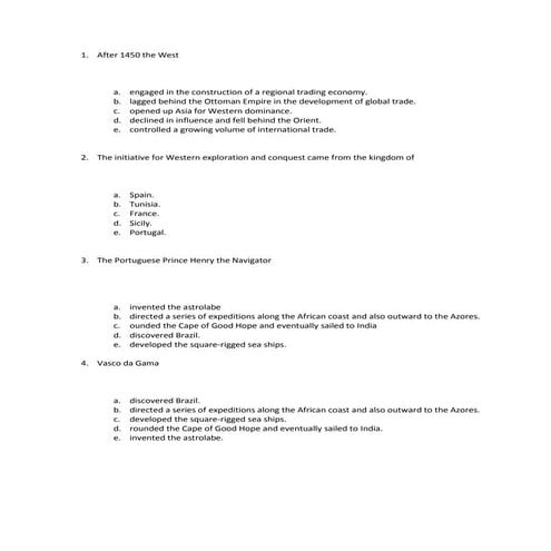 Age of exploration review | PPT