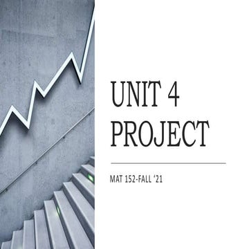 Unit 4 project 1-5 | PPTX
