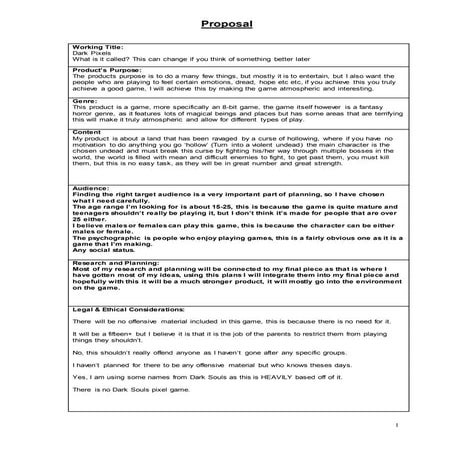 Unit 4 proposal | PDF