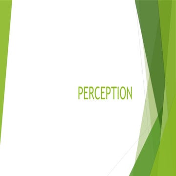 Unit 4 PSWP.Perception and its types, by Dr.P.SUJI