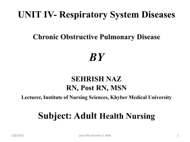 Unit 4 Adult Health Nursing | PPTX Unit 4 Adult Health Nursing | PPTX