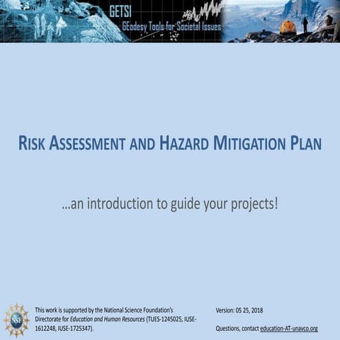 Challenges and Strategies in Community Risk Assessment and Mitigation ...