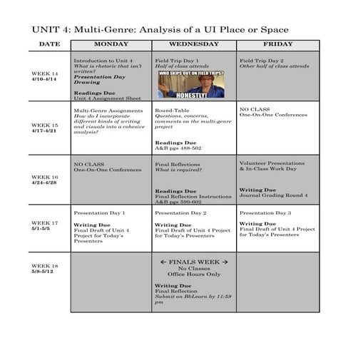 Multi genre analysis outline | PDF