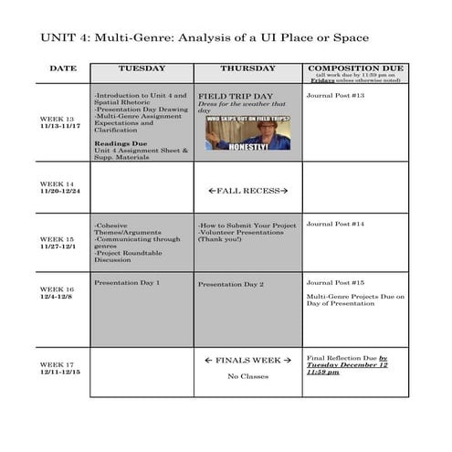 Multi genre analysis presentation | PDF