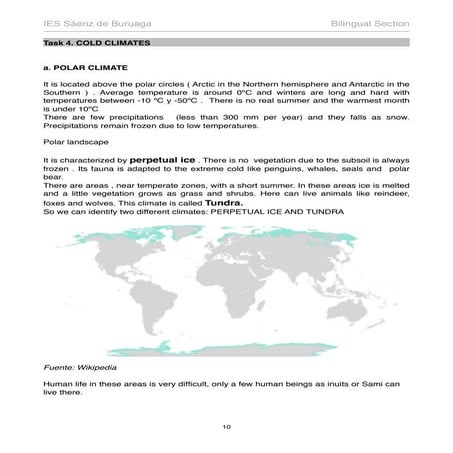 Landscape of the world. Cold climates | PDF | Weather | Science