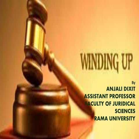 Unit 4 winding up | PPT