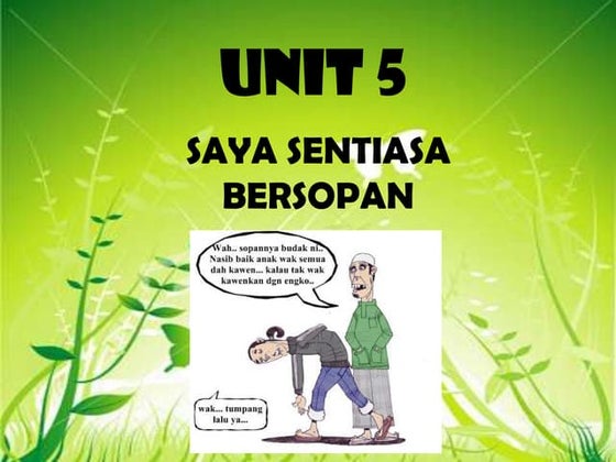 Unit 8 - Saya Bersikap Adil | PPTX