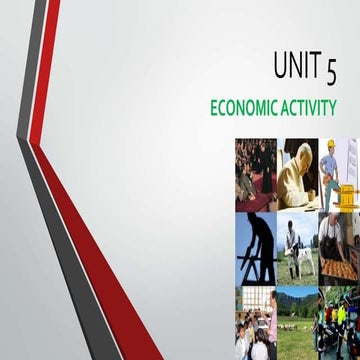 Unit 5. Economic activity. the globalization | PPT