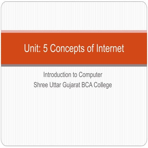 Unit5 presentation of computer bussiness interface | PPTX | Internet ...