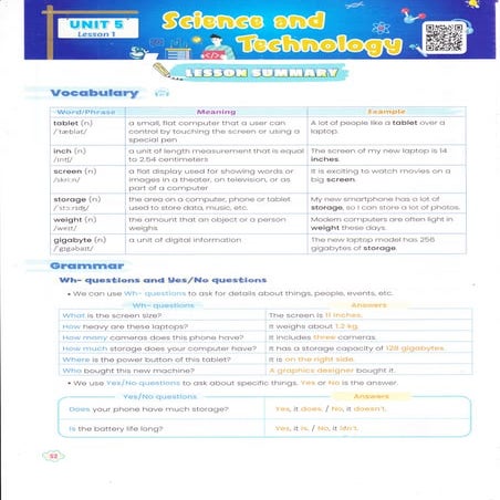 Bồi dưỡng tiếng anh I Learn smart 8 Unit 5 | PDF