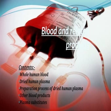 Unit 5.3 3.15 Blood products and Plasma Substitutes.pptx
