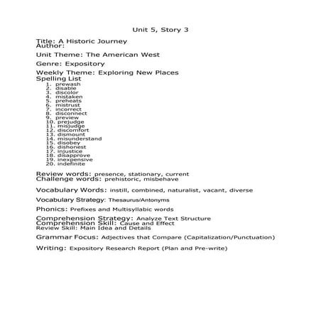 Unit 5 3 focus wall outline | PDF