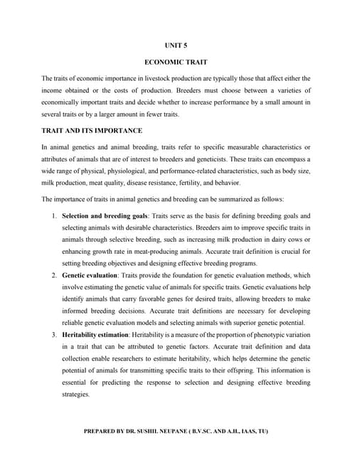 UNIT 8- MATING SYSTEM.pdf | Genetics | Science