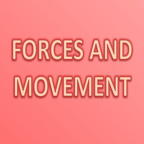 Unit 5 Forces and energy | PPTX