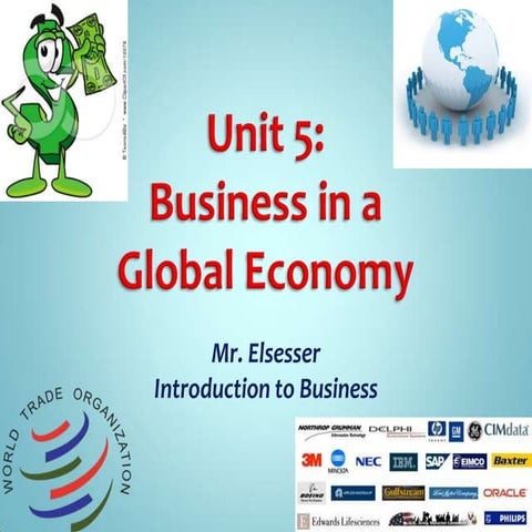 Unit 5 - Global Business Notes | PPT