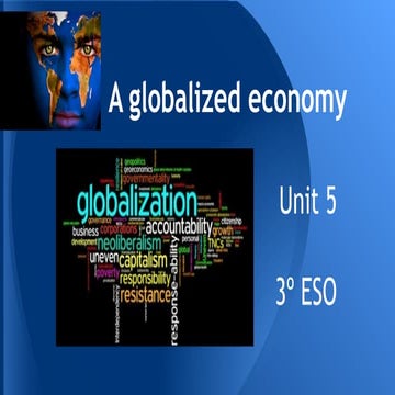 Unit 5 Globalization | PPT | Economy | Business and Finance
