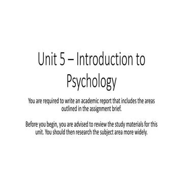 Unit 5 - Introduction to Psychology.pptx