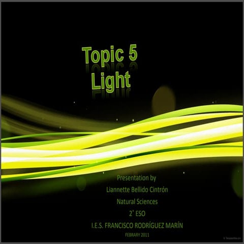 Unit 5. light | PPT | Geography | Science