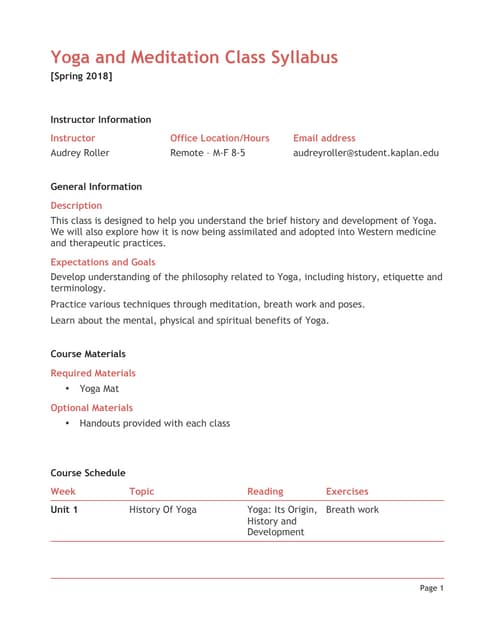 INTRODUCTION TO YOGA | PPTX