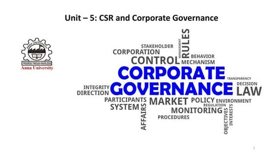 KING IV Report On Corporate Governance In South Africa Part I | PPT