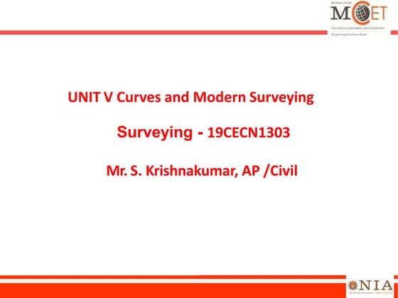 Lec. 11 setting out simple circular curve | PDF | Physics | Science