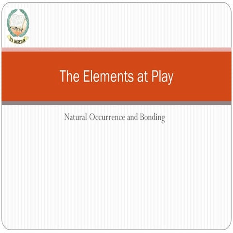 Unit 5 elements | PPT