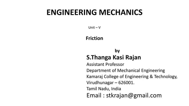 Force System-Engineering Mechanics | PDF