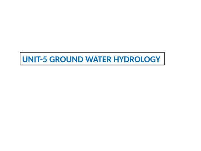 Spring hydrogeology and its classification | PDF