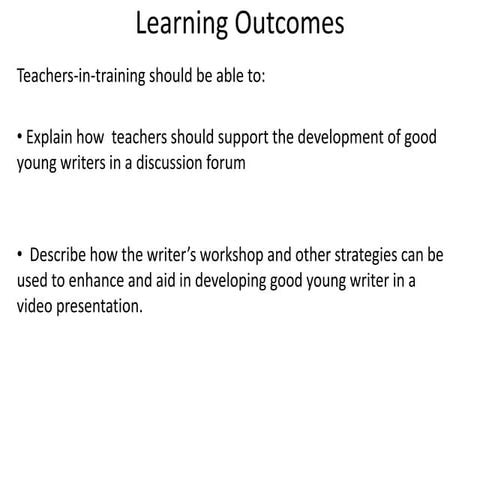 Unit 4 intro to writing | PPTX