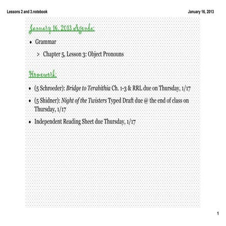 Unit 5, Lesson 3 | PDF
