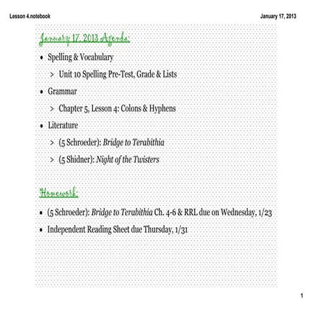 Unit 5, Lesson 4 | PDF