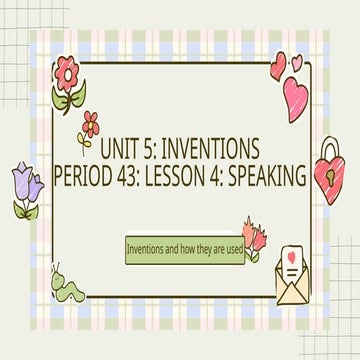 Unit 5 Lesson 4 speaking.pptx .nmmvádaweq | PPTX