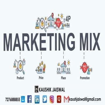 Unit 5 - Marketing Mix & Pricing Methods | PDF