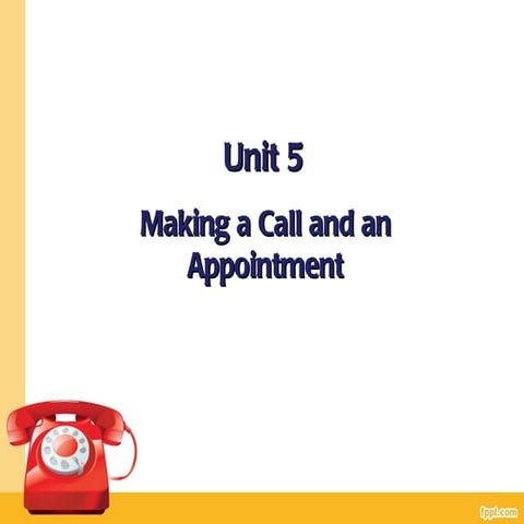 Unit 5 | PPT