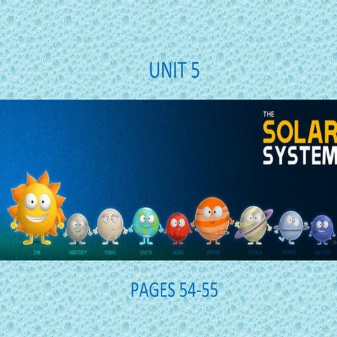 Unit 5 planets | PPT