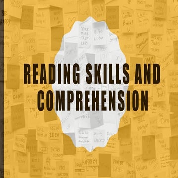 Unit 5 Reading Skills and ComprehensionPPT.pptx