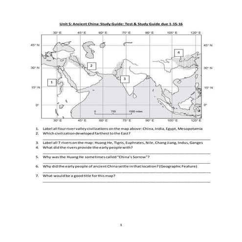 Unit 5 study guide | DOCX