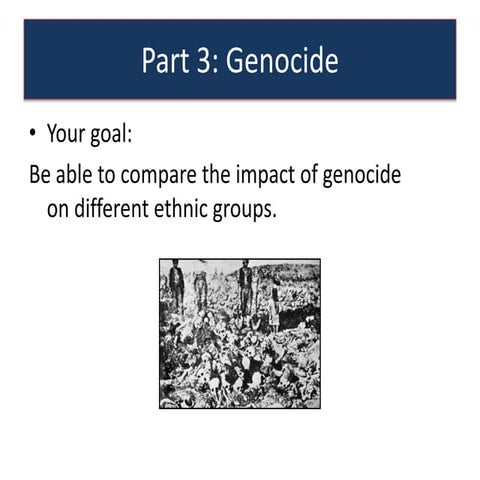 Genocide powerpoint | PPT