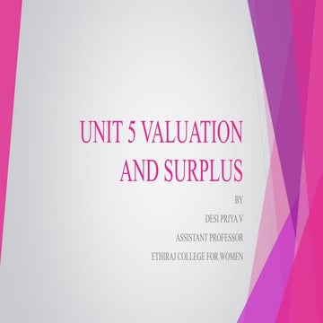 Valuation & Surplus.pptx