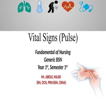 DIFFERENT PULSE SITES (pulse -introduction & images) | PPTX