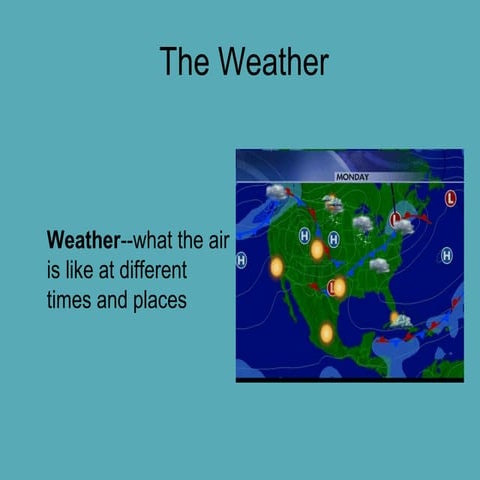 The weather | PPT