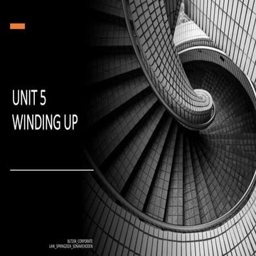 Unit 5 Winding up.pptx regarding Bhutann | PPT