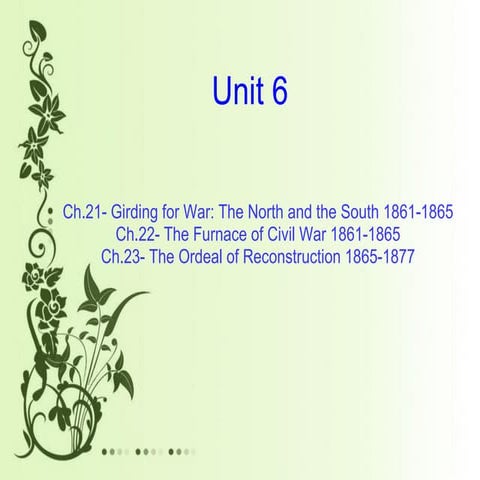 Unit 6 Study guide | PPT