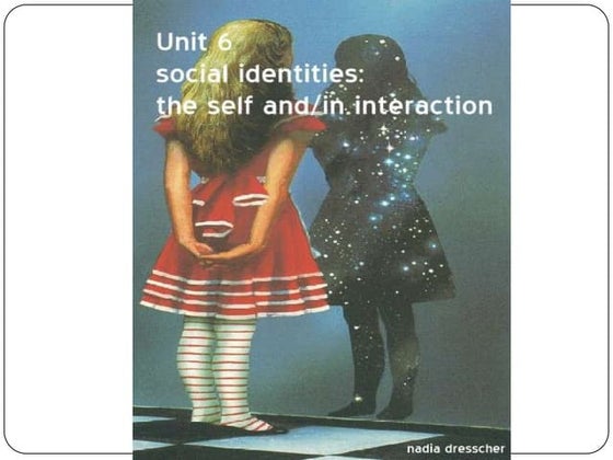 UTS: UNDERSTANDING THE SELF : The self in sociological perspective | PPTX