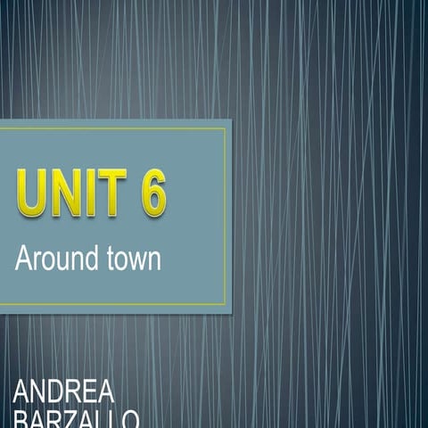Unit 6 | PPT