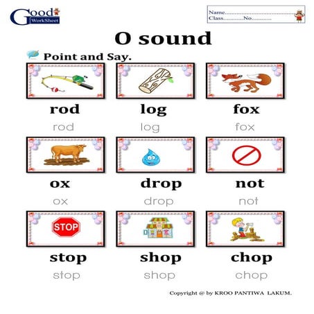 Unit 6.1 o sound 1 | PDF