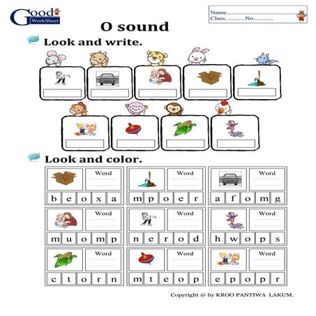 Unit 6.2 o sound 2 | PDF