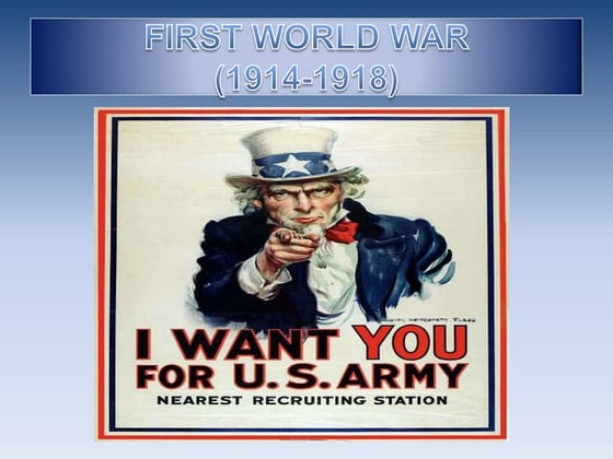 The First World War | PPT
