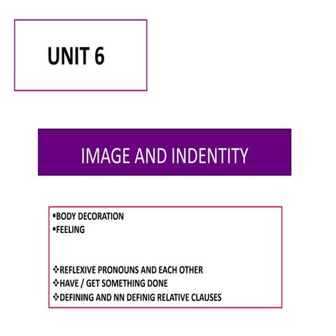 Unit 6 | PPT